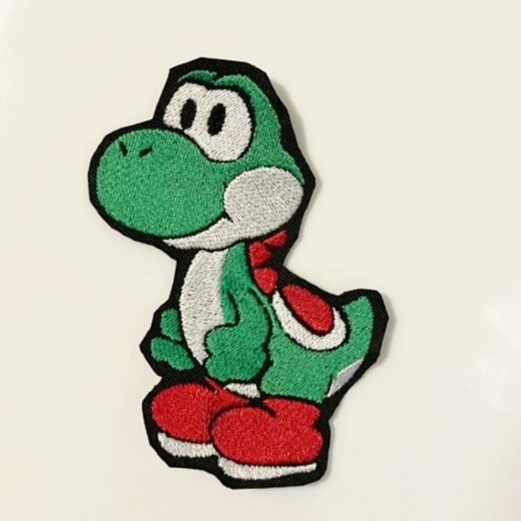 Accessories | Yoshi Embroidered Patch Super Mario Brothers Little Dino ...